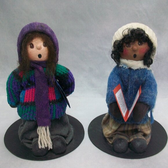 Hand Crafted | Holiday | Vintage Handcrafted Christmas Fabric Mache ...